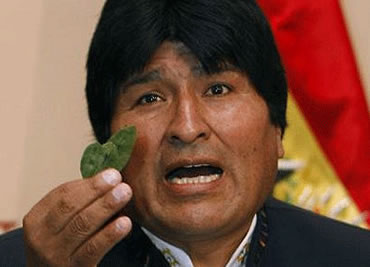 Evo invita a miembros de la ONU a mascar coca para que sean “inteligentes”