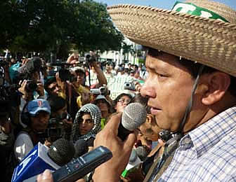 IX marcha indígena anuncia ingreso a La Paz el miércoles