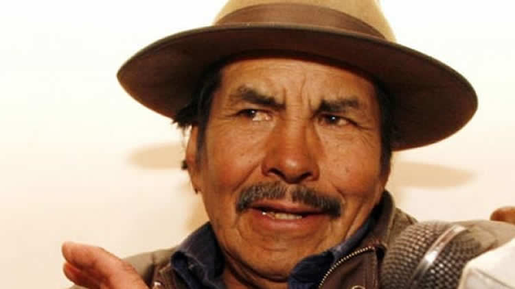 El Mallku, Felipe Quispe, muere a los 78 años por un paro cardíaco