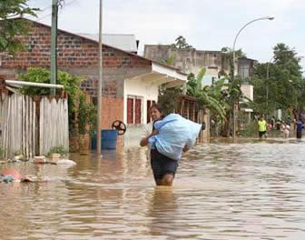 Pando Bolivia tiene el agua en el cuello y necesita ayuda